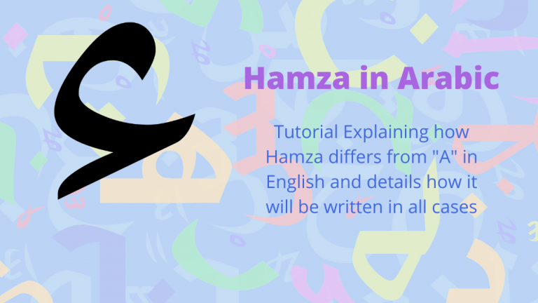 How to Write Hamza in Arabic | Learn Arabic Online